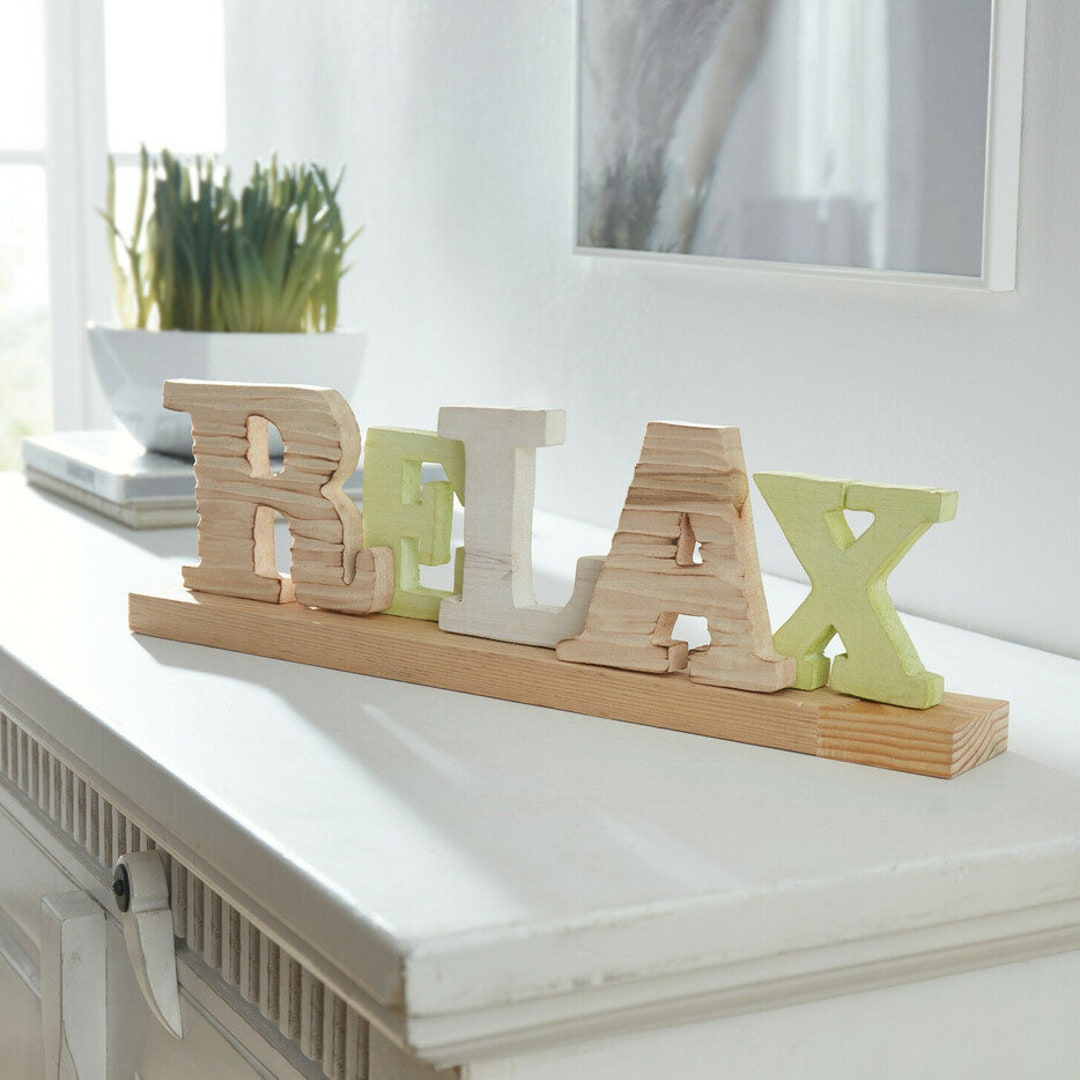 Lettering Relax Home Apartment Bathroom Bedroom Family Holiday ...