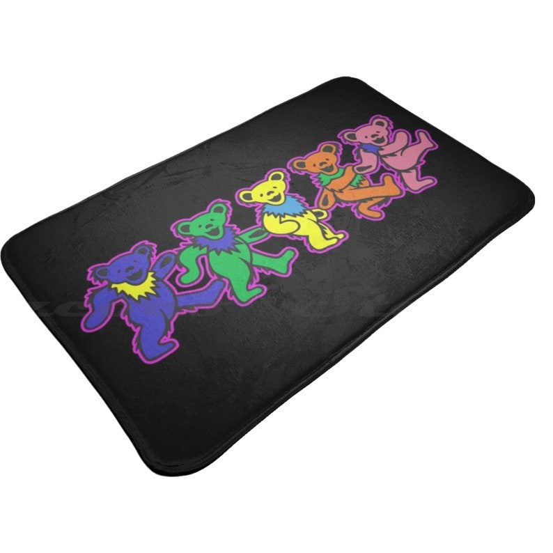 Dancing Bear Carpet Bath Rug, Terrapin, Soft, Cushioned, Non-slip, BOHO ...