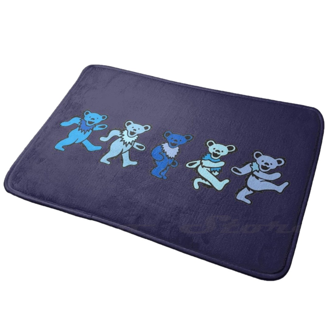 Dancing Bear Carpet Bath Rug, Terrapin, Soft, Cushioned, Non-slip, BOHO ...