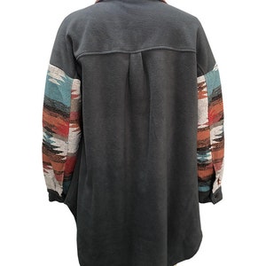 Aztec Tribal Hippies Native Print Shacket Shirt Jacket - Etsy