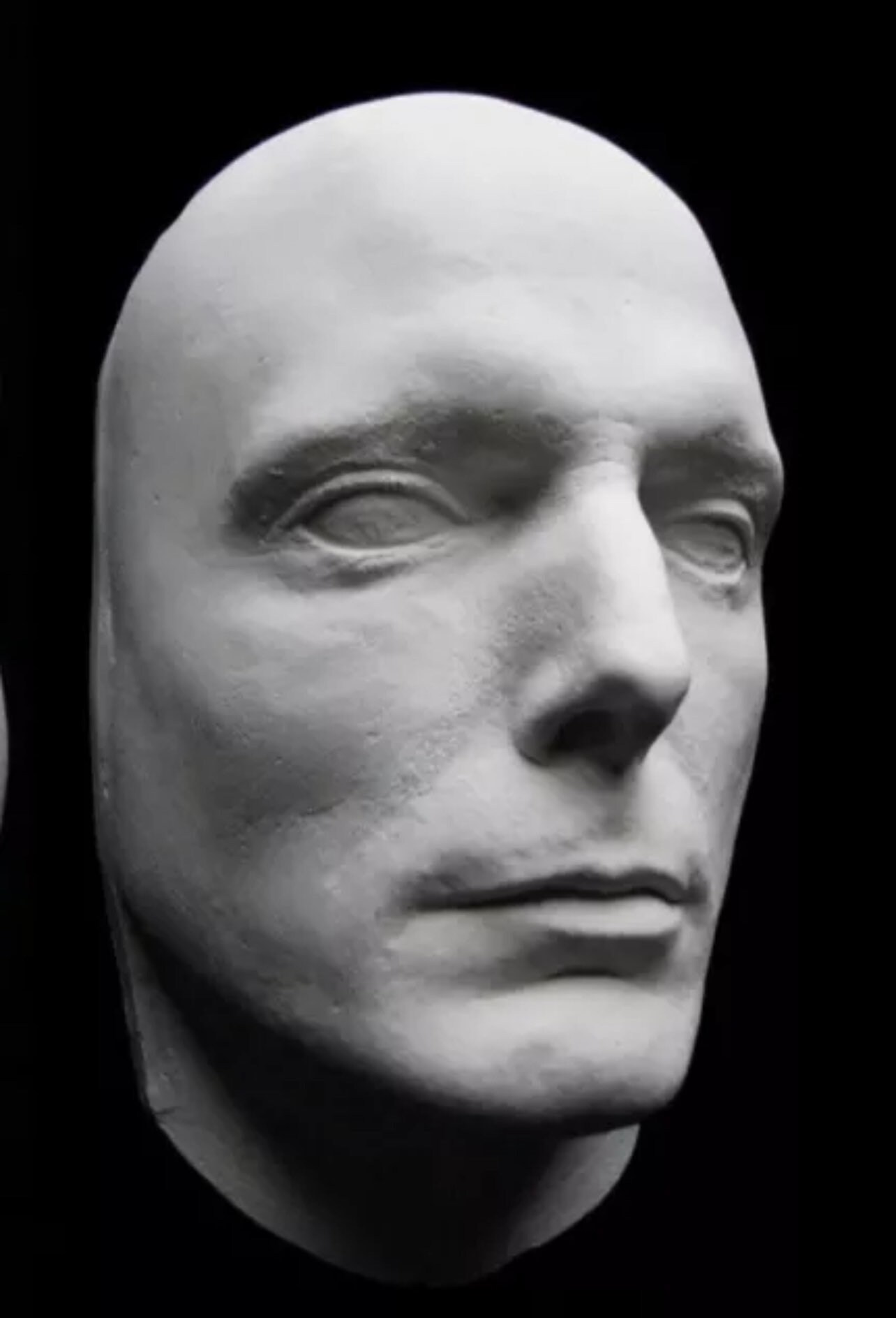 Christopher Reeve Life Face Cast. Life Size Cast in White Hydrocal ...