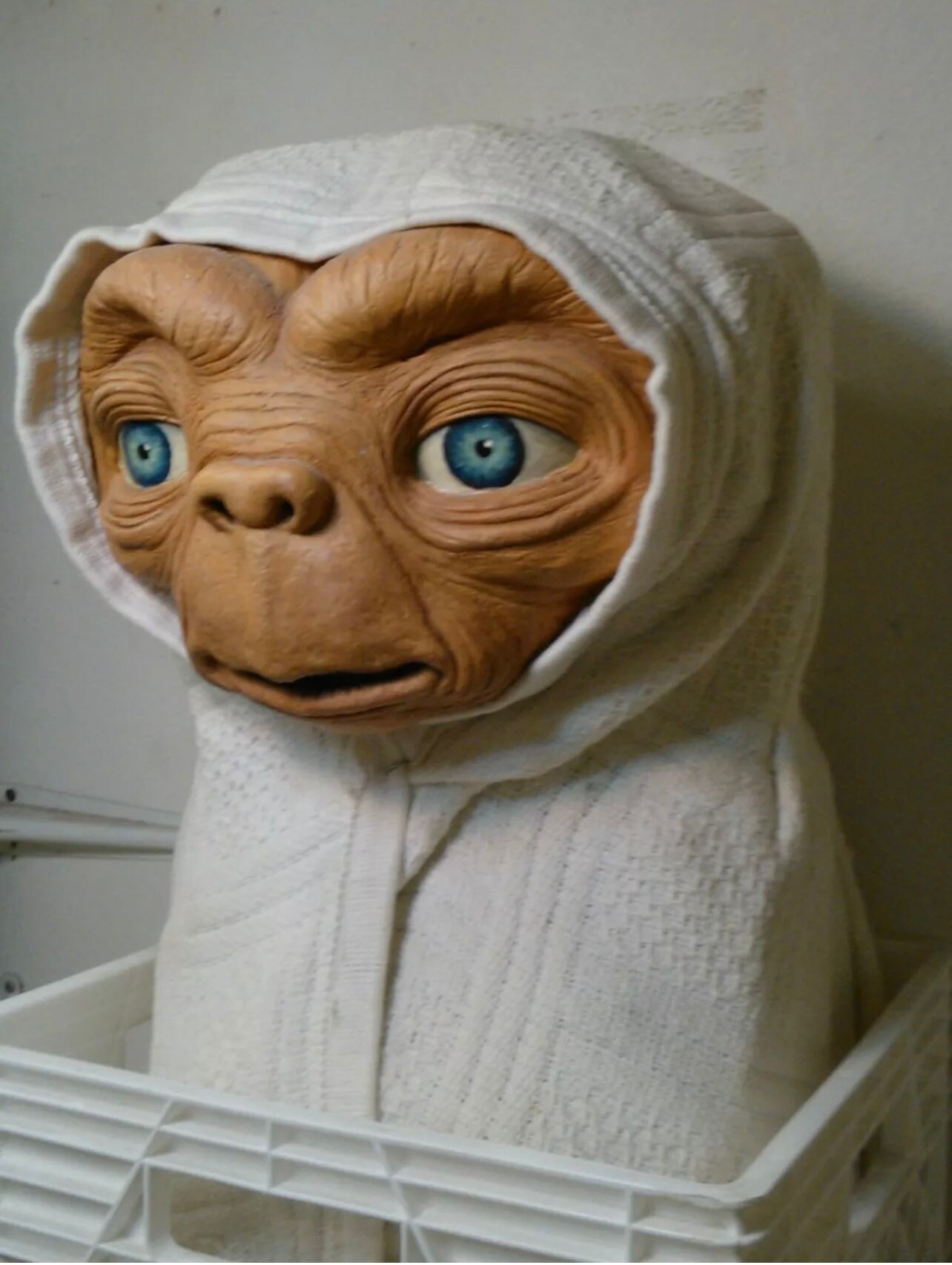 E.T. the Extra Terrestrial Prop,life Size Not a Life Cast in White ...