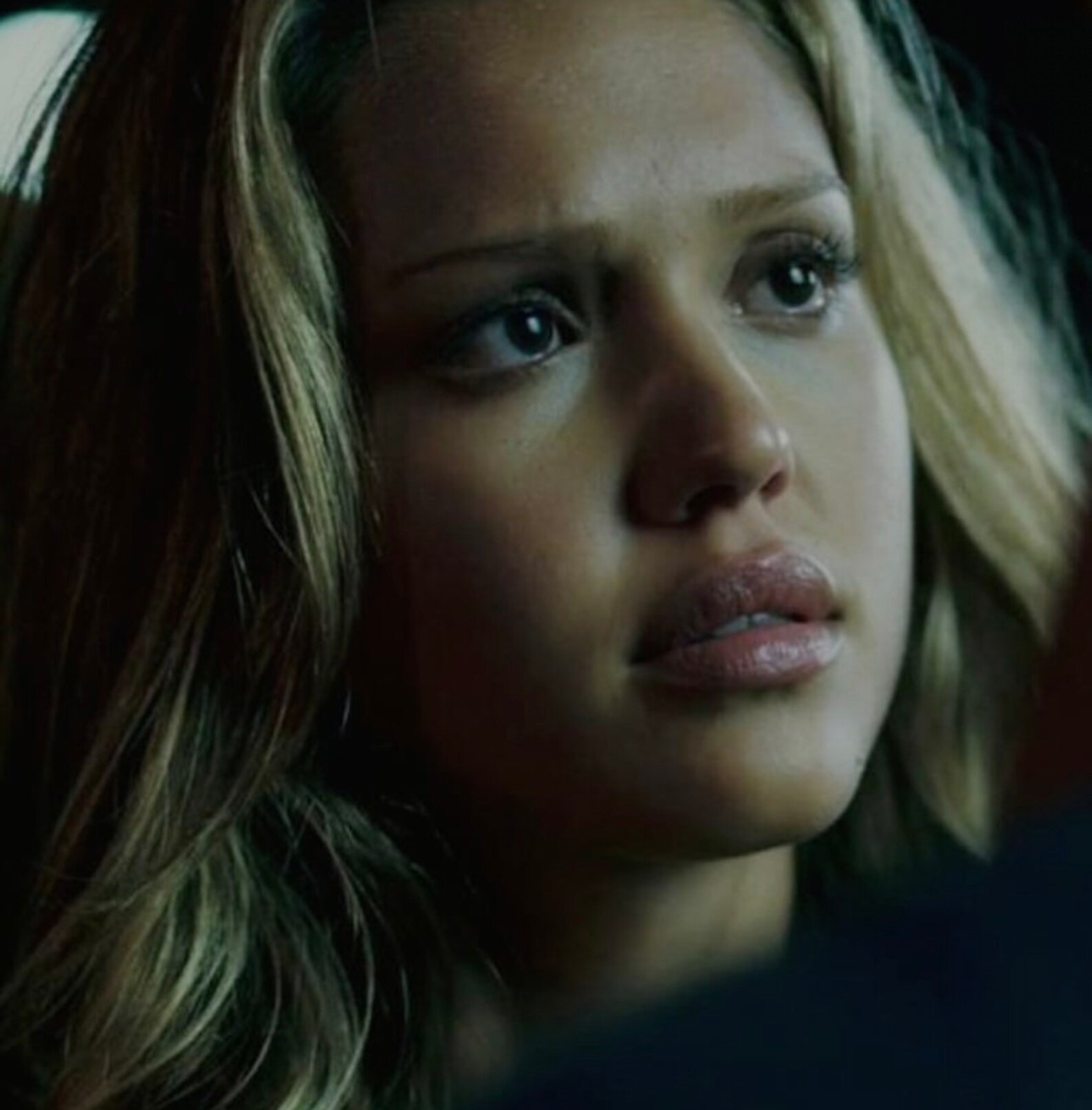 Jessica Alba Life Face Cast Life Mask in White Hydrocal Plaster ...