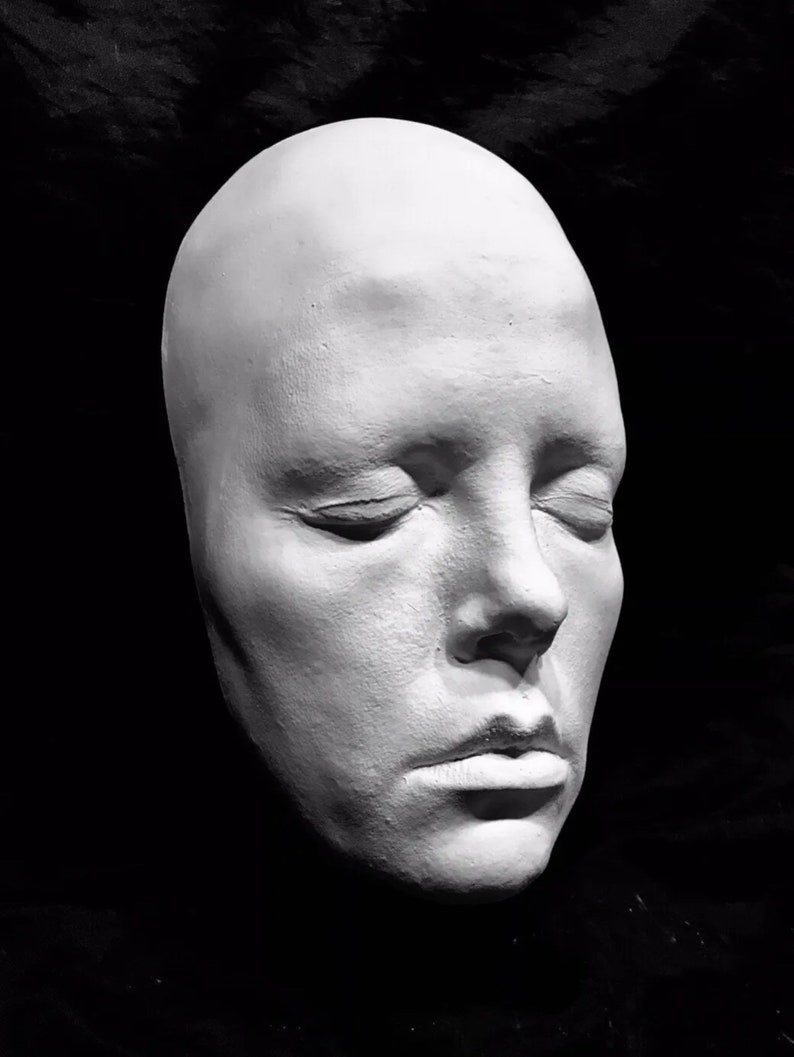 Charlize Theron Life Size Life Cast, Face Cast in White Hydrocal ...