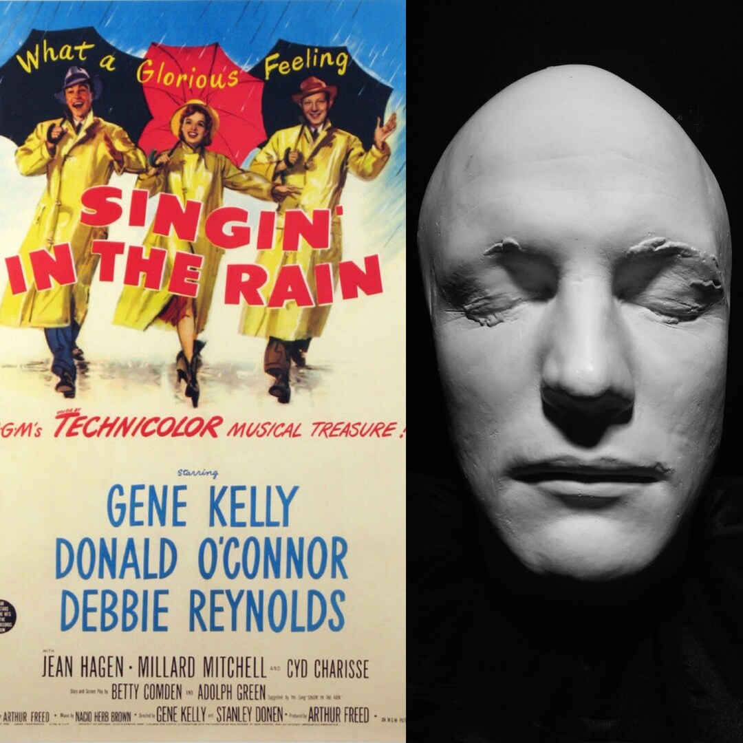 Gene Kelly Life Size Life Cast in White Plaster. Singin in - Etsy