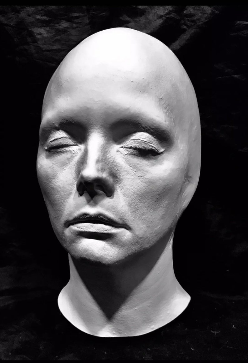 Michelle Pfeiffer Life Cast Face Cast. Life Size in White - Etsy