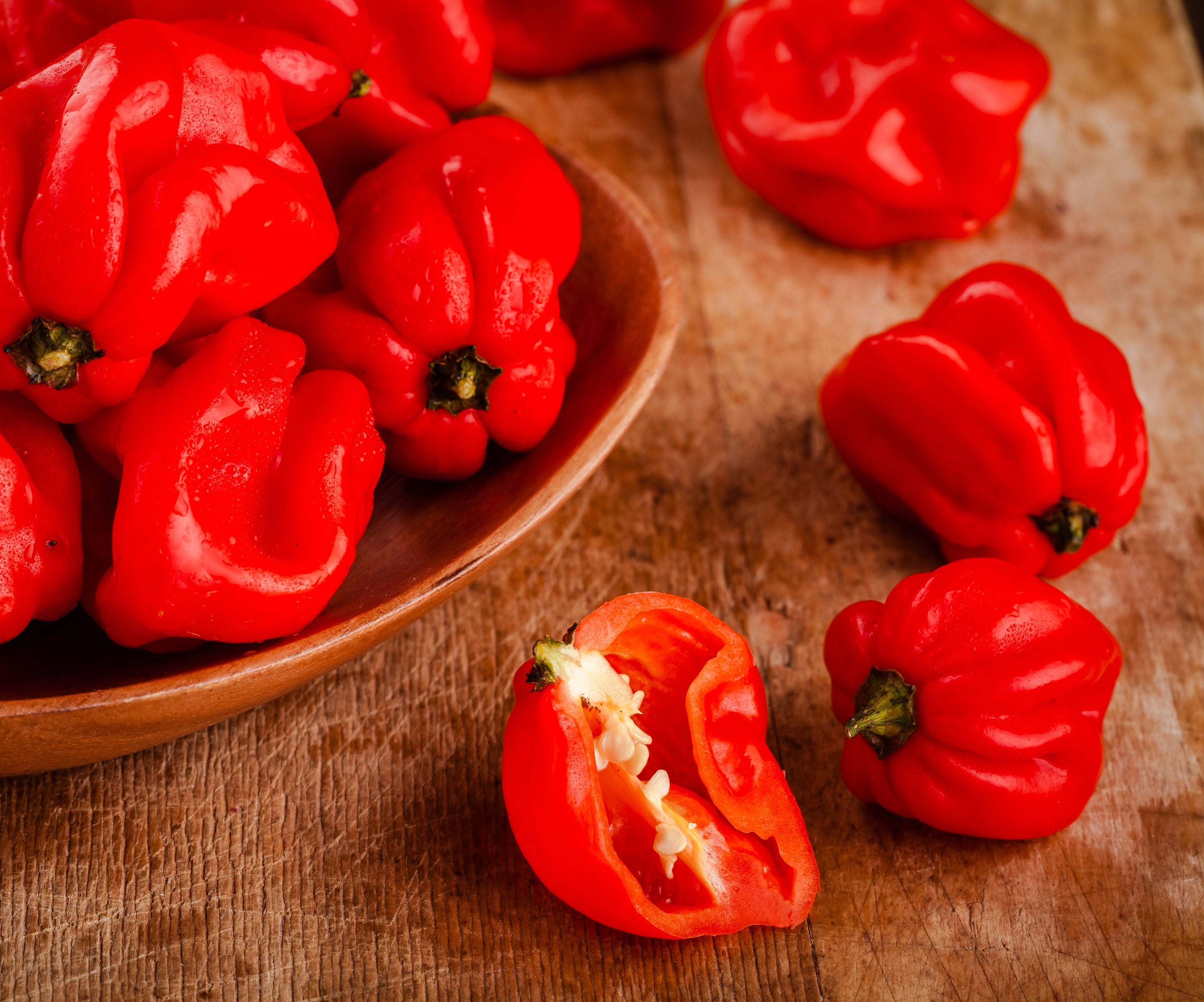 USA SELLER Habanero Hot Red Pepper 25 Seeds HEIRLOOM capsicum - Etsy