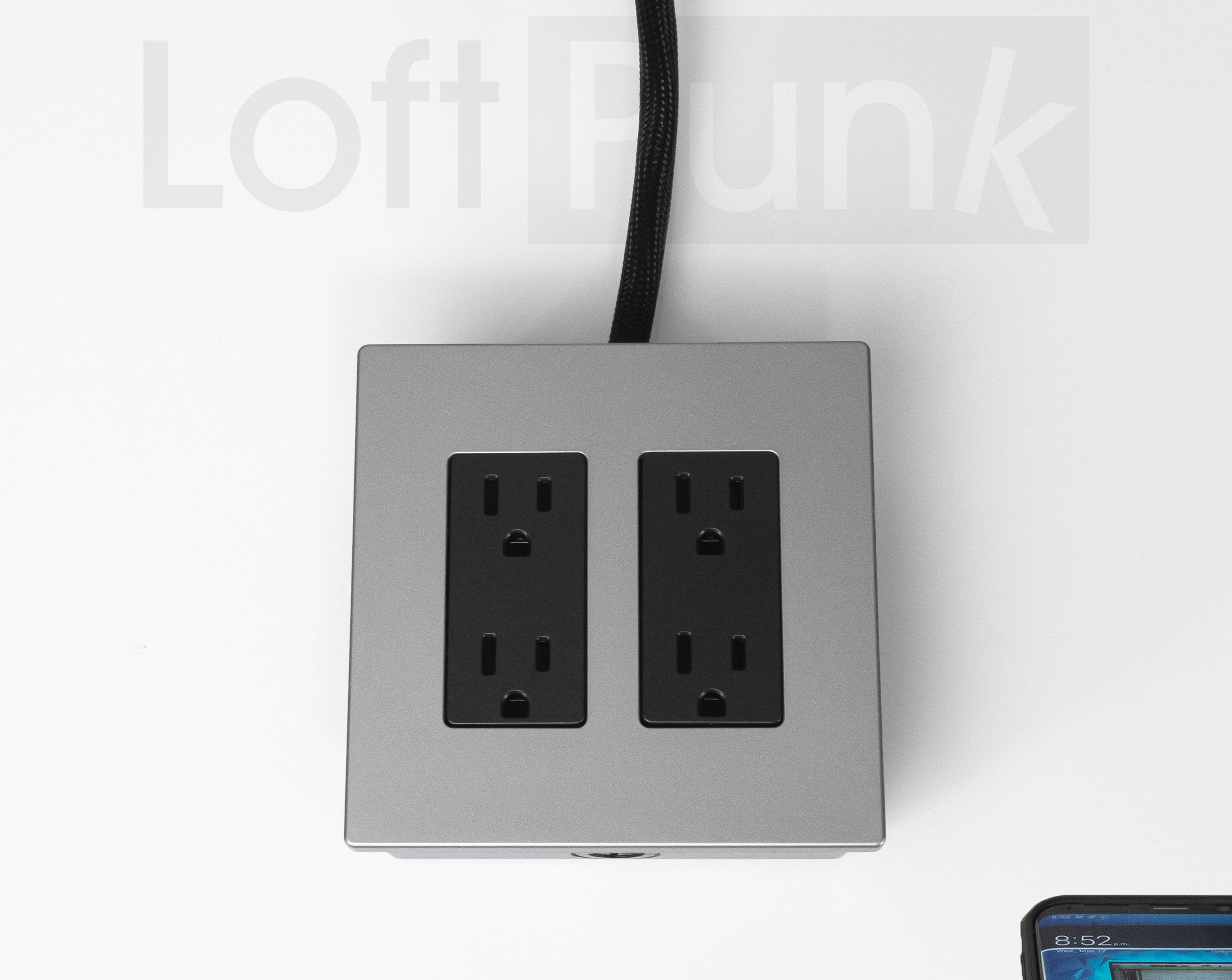 Modern Power Charging Hub Industrial Electrical Extension - Etsy Canada