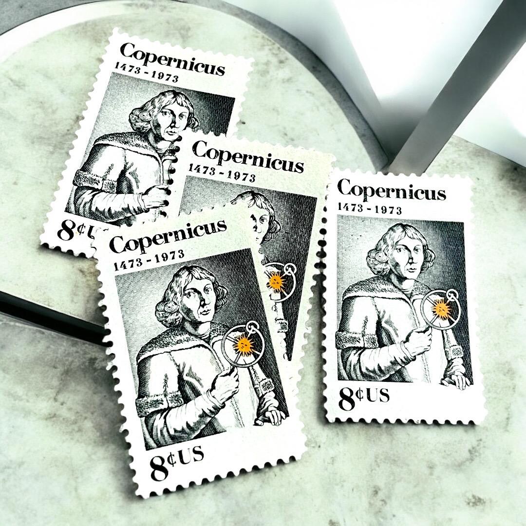 1973 Nicolaus Copernicus US Postage Stamps - Set of 4 - Etsy