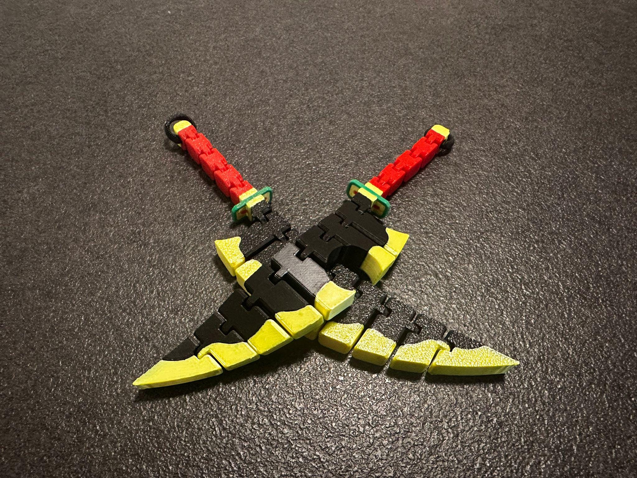 Tengen Uzui | Digital .STL File | 3d-print | Flexi Sword | Articulated ...