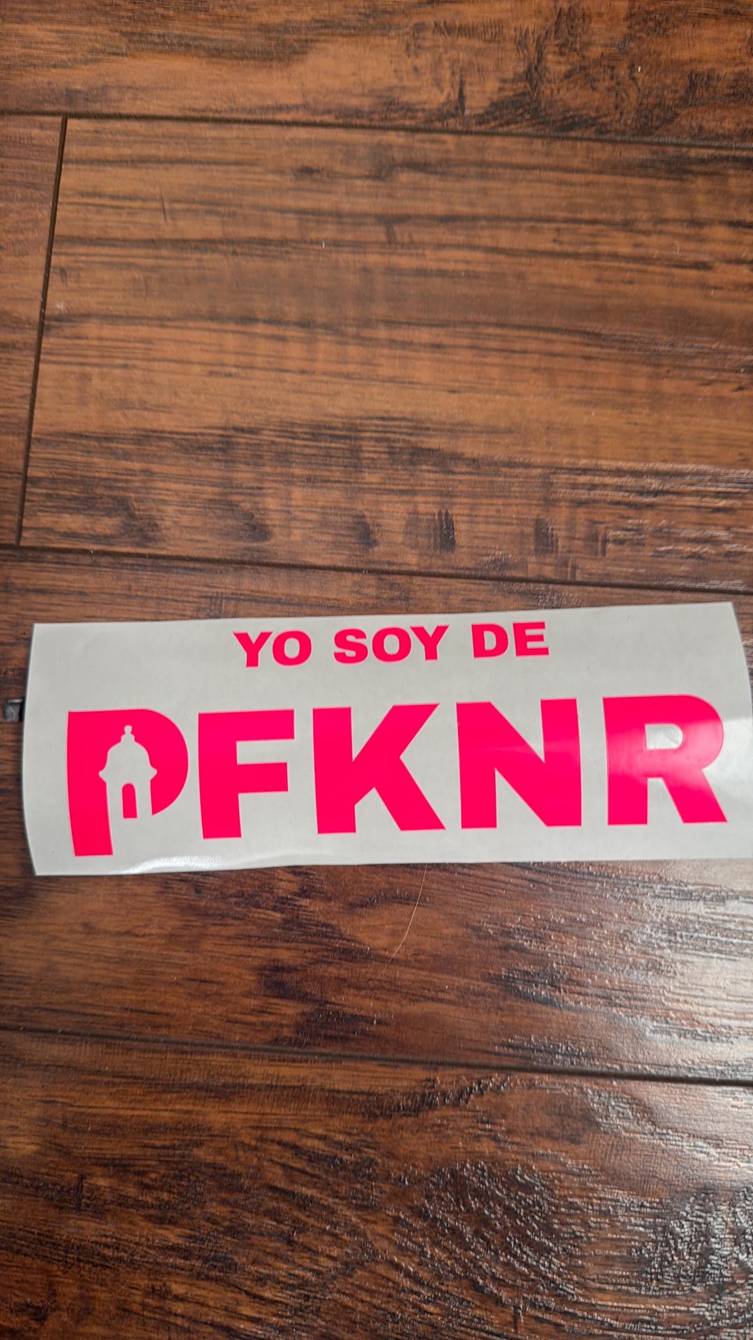 I Am From PFKNR Decal 6in X 2 in and 12x4 In - Etsy