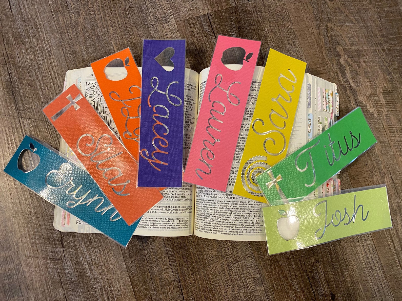 Personalized Bookmark Custom Bookmark Bookmark Name | Etsy