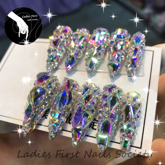 Swarovski Crystals Nails