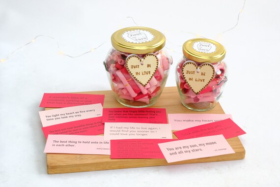 Love Quotes In A Jar DIY Love Jar Paper Hearts In A Jar With Love
