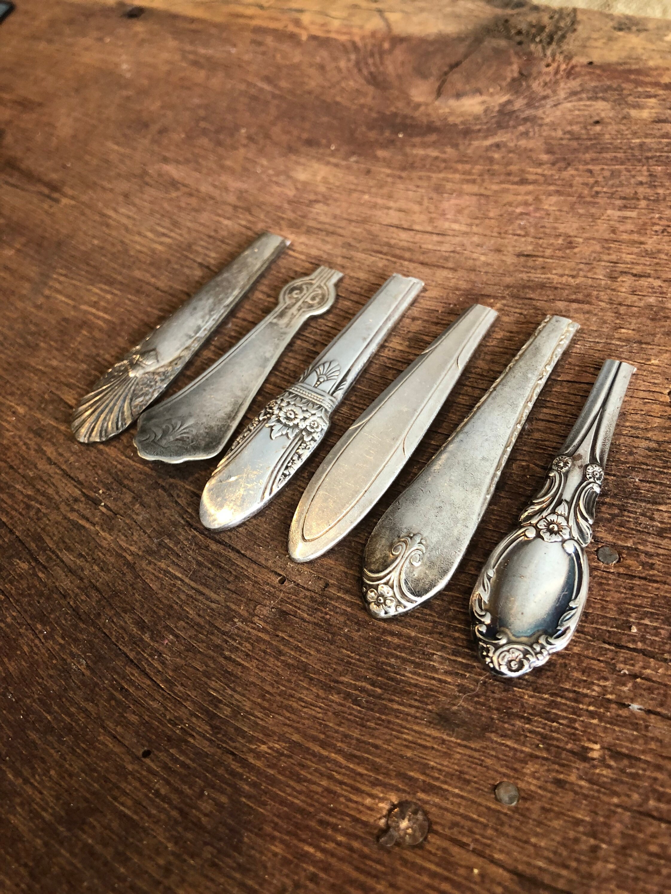 DIY Silverware Handles Spoon Jewelry Vintage Silver Spoons Bulk Spoon ...