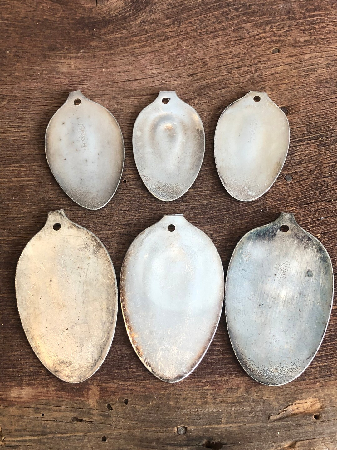 Flat Spoon Flat Vintage Spoons Blank Spoons for Stamping Old Spoons ...