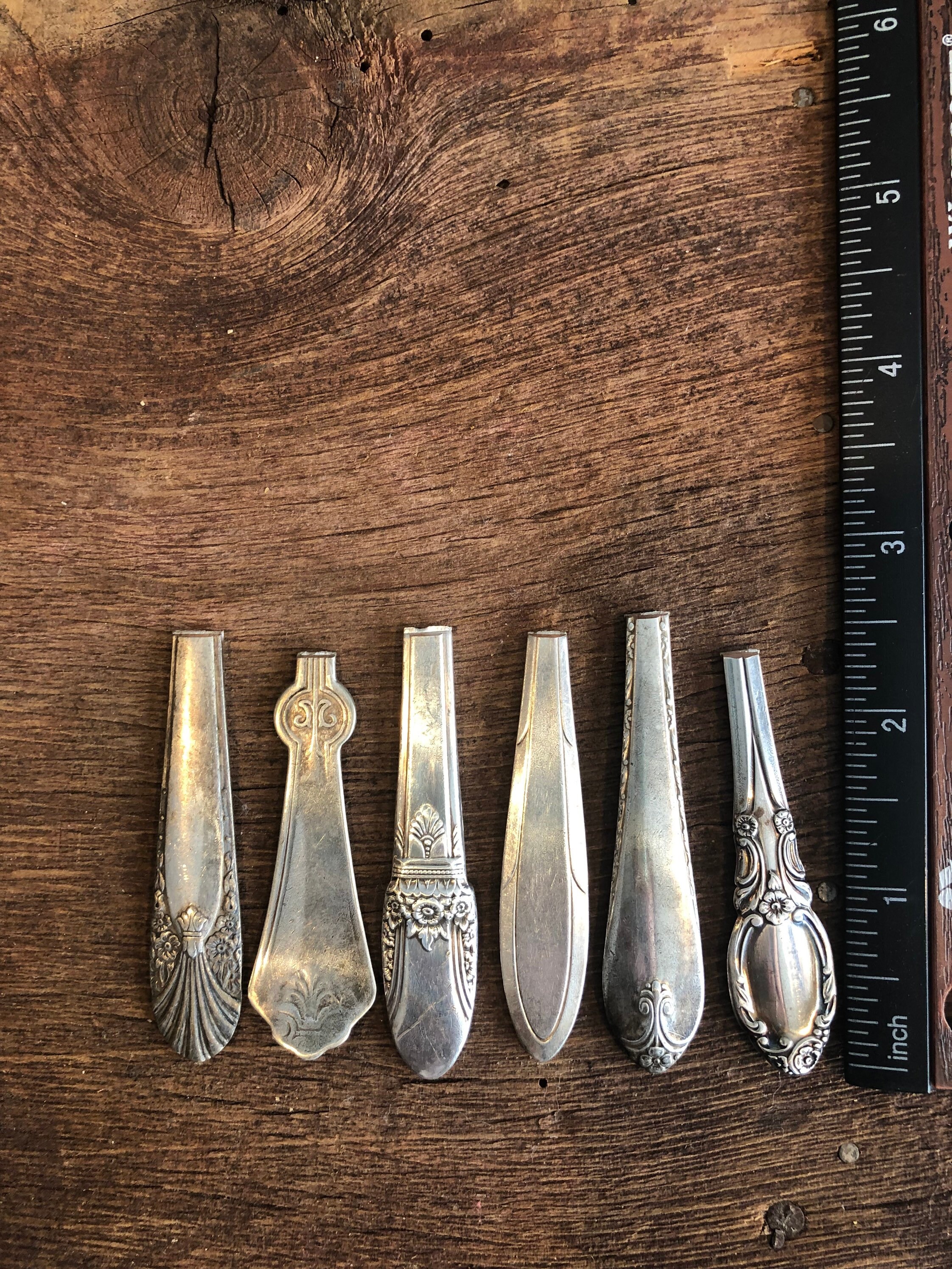 DIY Silverware Handles Spoon Jewelry Vintage Silver Spoons Bulk Spoon ...