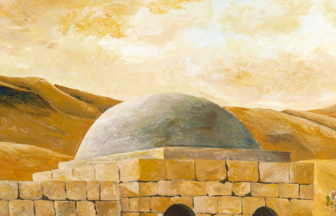 Kever Rochel (ochre) - Giclee Print - Etsy