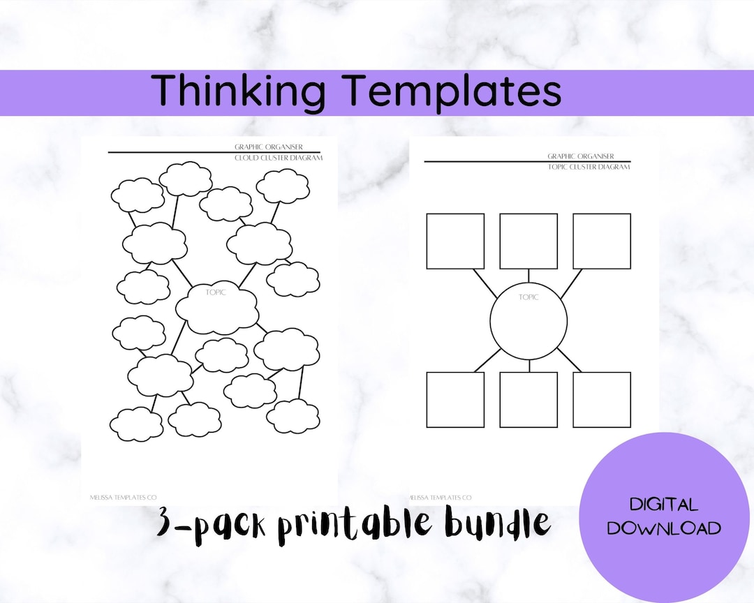 Problem Solver Worksheets, Decision Making Tool, Study Tool, Graphic ...
