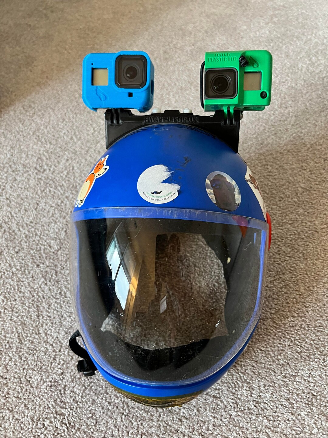Dual Gopro Mount for Cookie G3 - Etsy