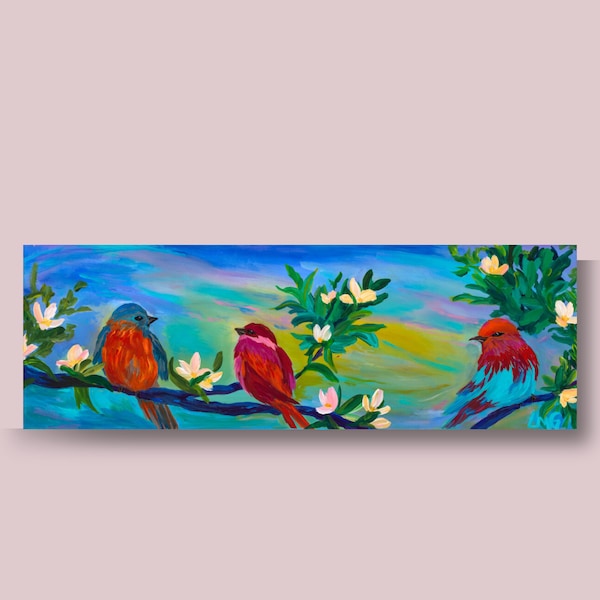 Abstract Bird Art - Etsy