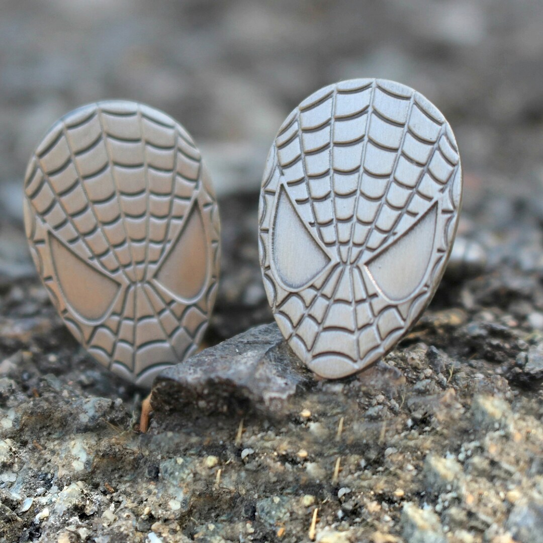 Spider-man Superhero Cufflinks - Etsy