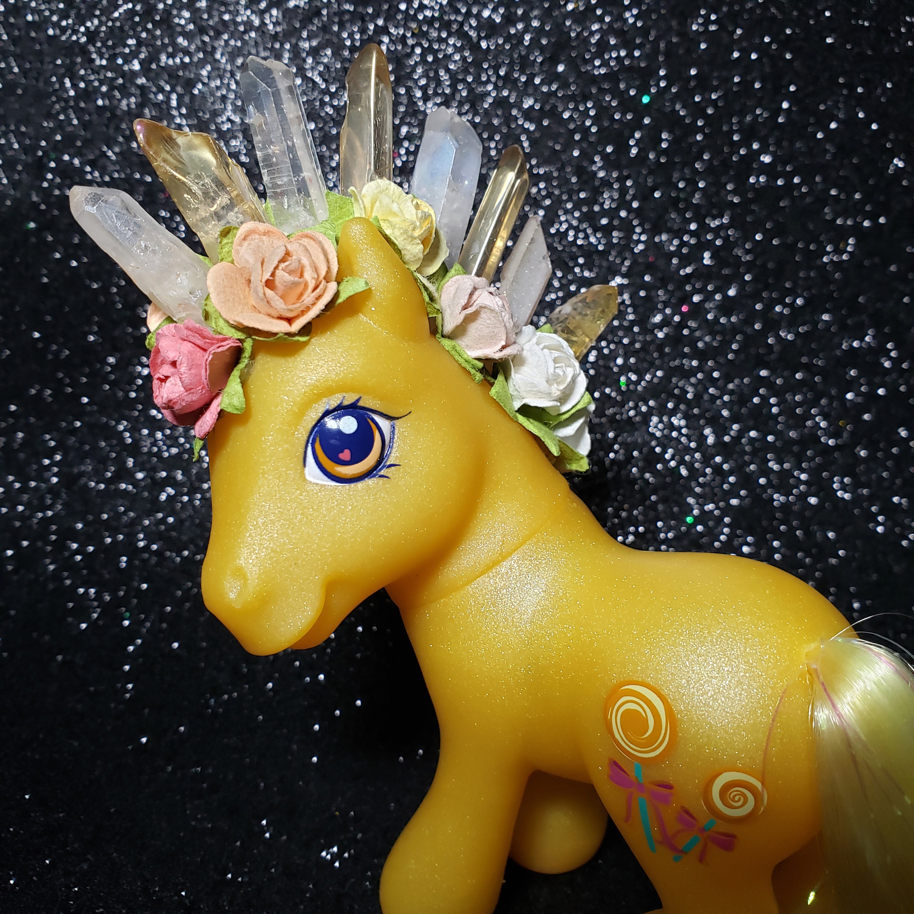 G3 Butterscotch Retro My Little Pony Crystal Pony | Etsy