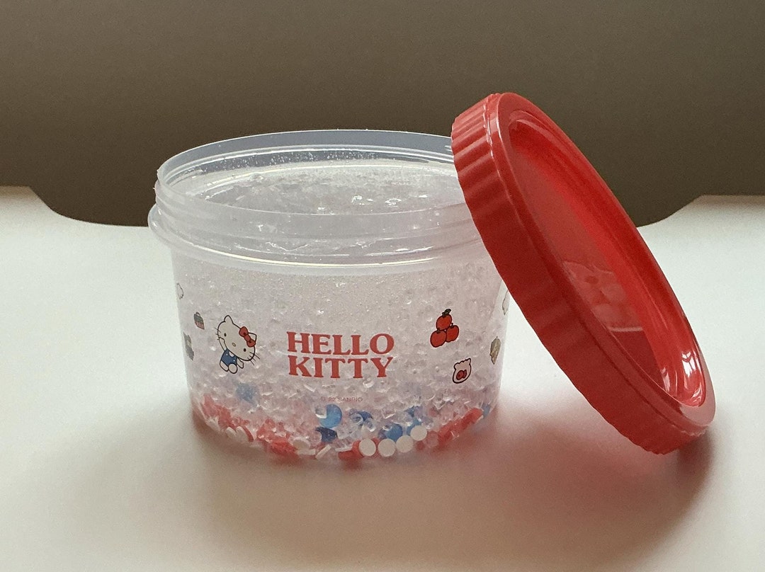 Hello Kitty Slime - Etsy