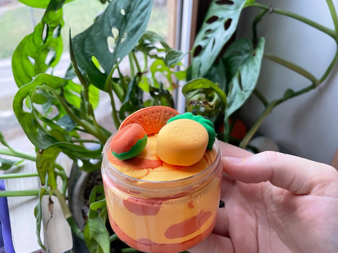 TROPICAL FRUIT SMOOTHIE N0 Borax, Clay Slime, Diy Slime - Etsy