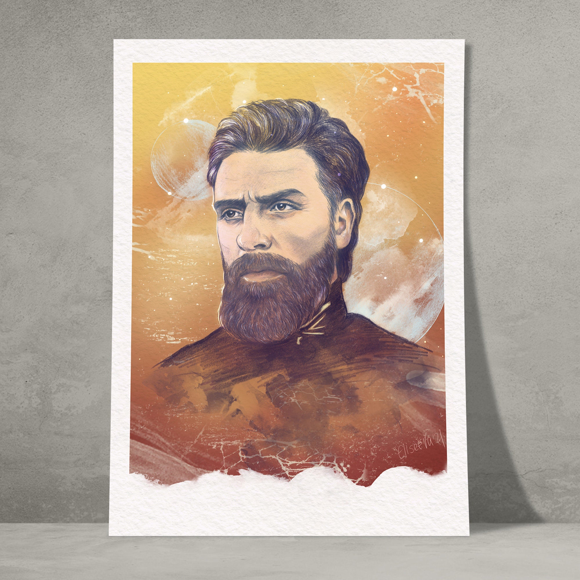 Duke Leto Atreides Portrait Art| Dune Inspired Poster| Sci-fi ...