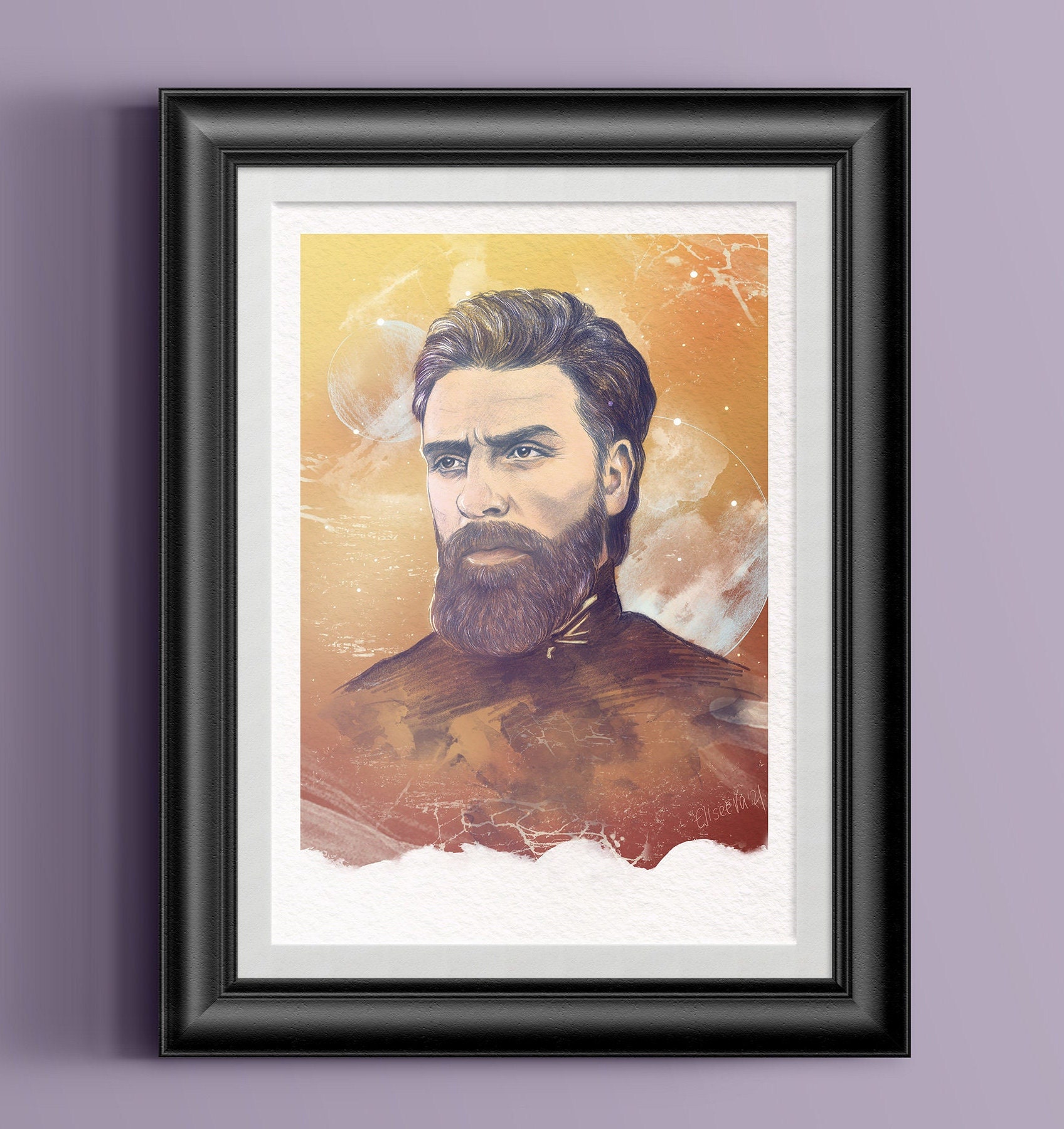 Duke Leto Atreides Portrait Art| Dune Inspired Poster| Sci-fi ...