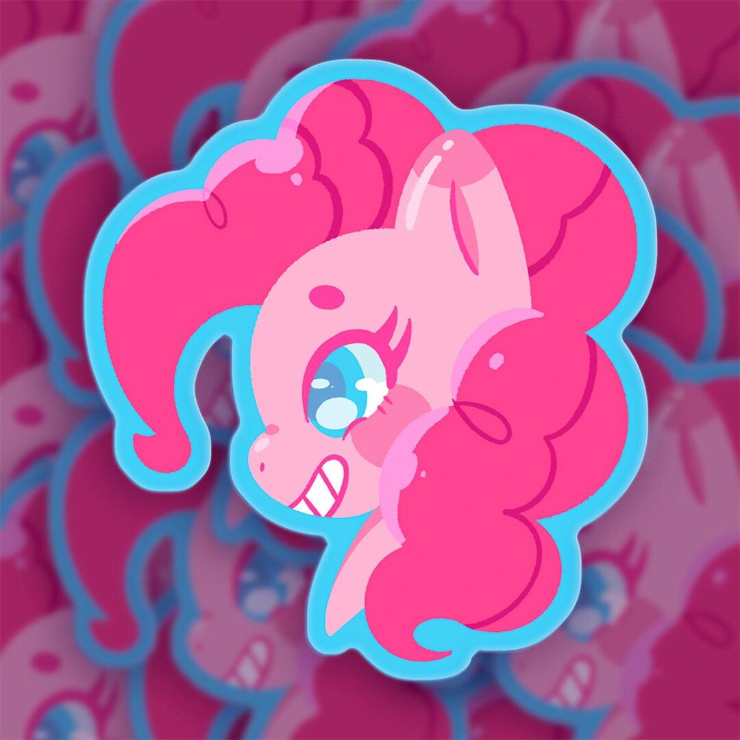 MLP Sticker - Pinkie Pie - Etsy