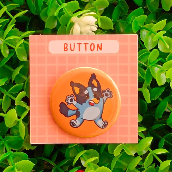 Bluey Yes No Button - Etsy