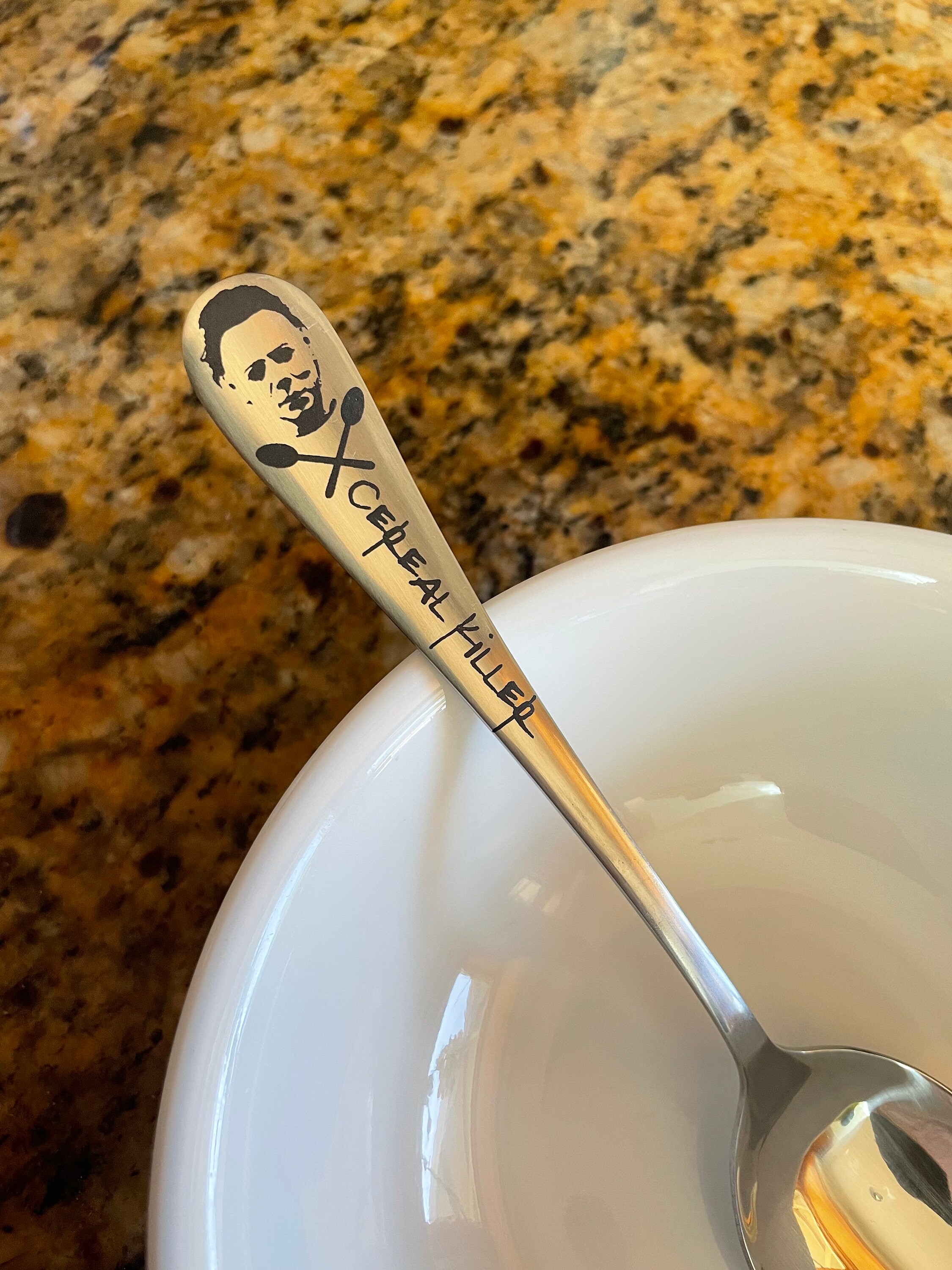 Michael Myers Cereal Killer Spoons 4 Pack. Perfect Gift for - Etsy Michael Myers Cereal Killer Spoons 4 Pack. Perfect Gift for - Etsy
