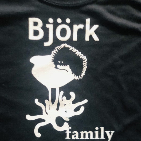Björk Logo Shirt - Etsy