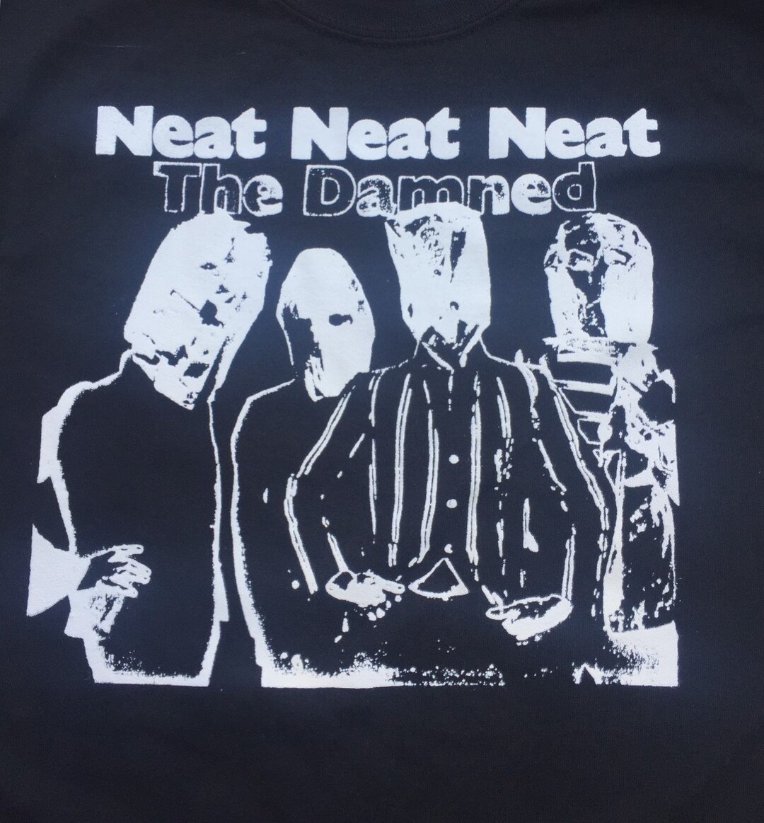 The Damned Neat Neat Neat Fun Logo Shirt Pick Size Color - Etsy