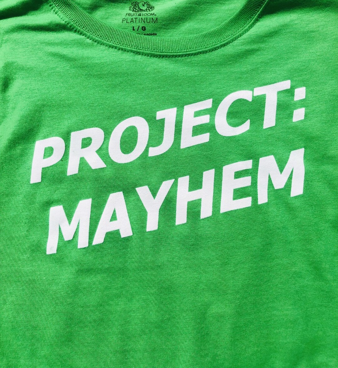 Project Mayhem Fight Club Fun Logo Shirt Pick Size Color - Etsy