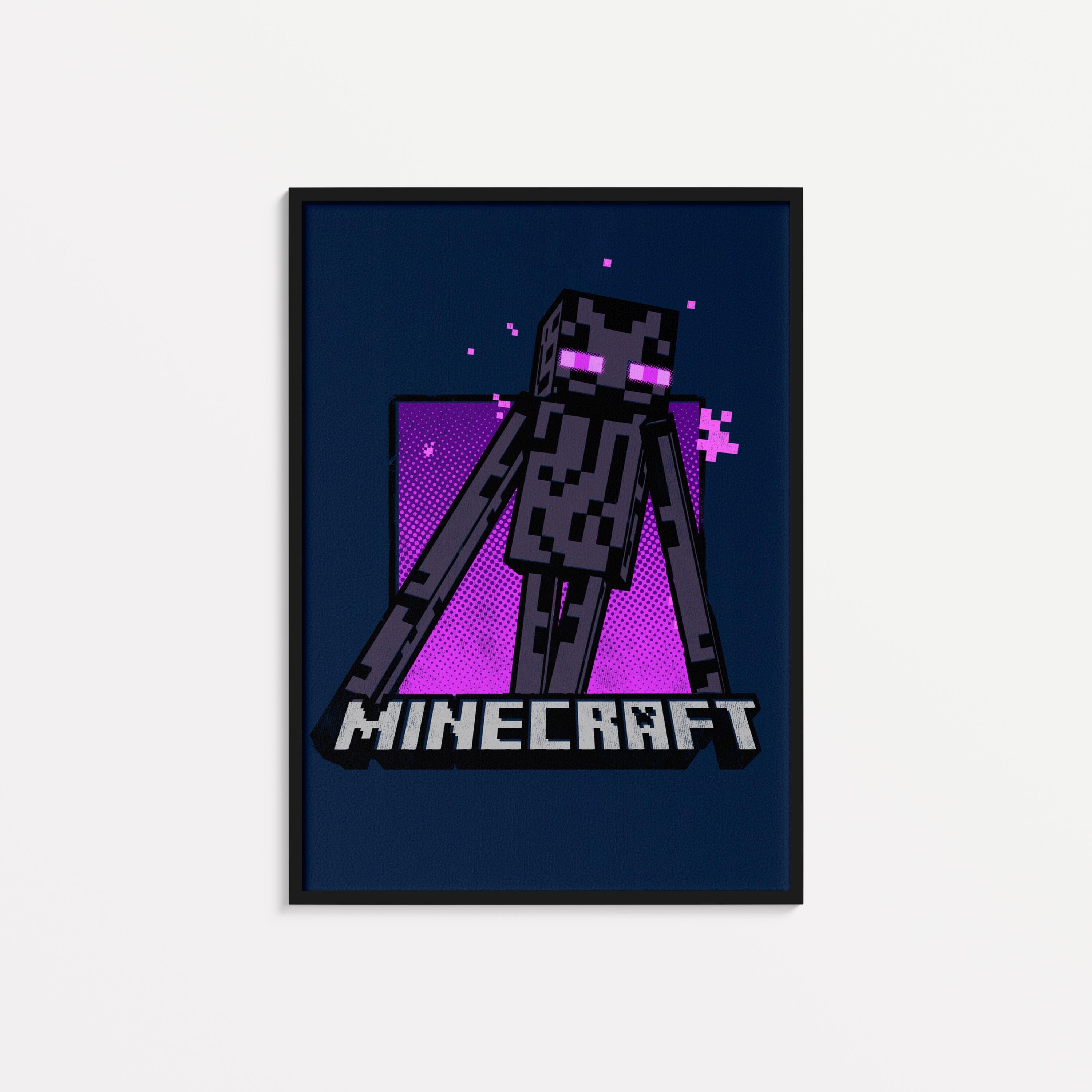 Imágenes De Minecraft Para Imprimir De Endermen Papercraft Casero Del