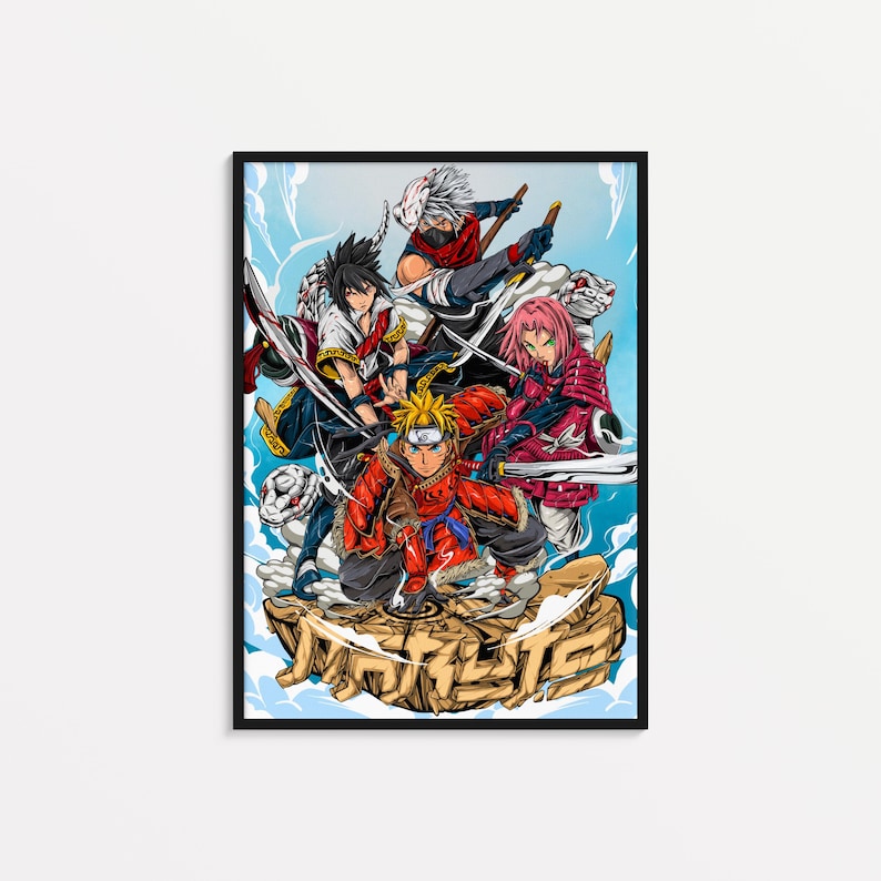 Naruto Poster, Anime Poster, Naruto Print, Manga Poster - Etsy