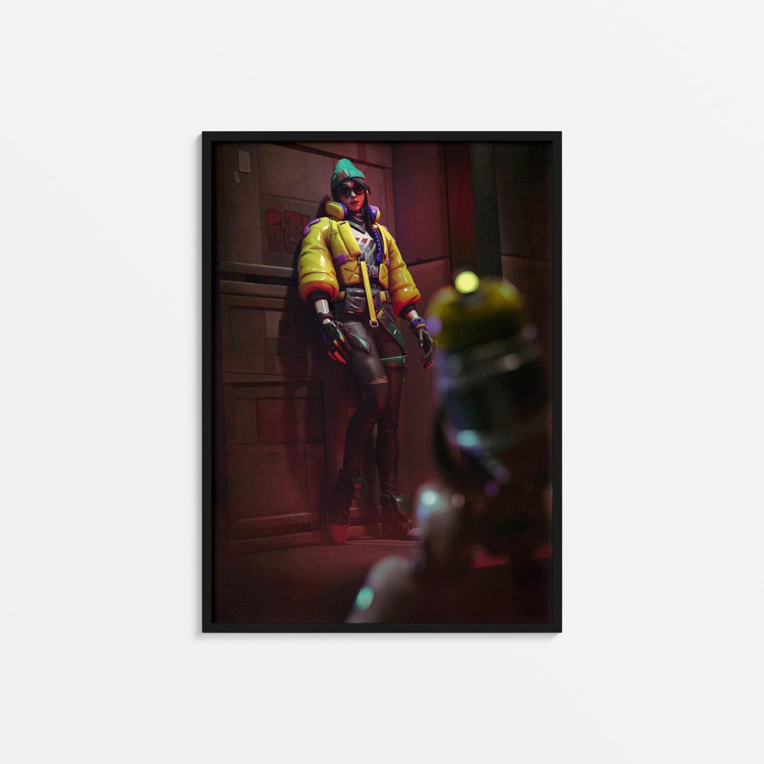 Valorant Killjoy Poster, Valorant Print, Gaming Poster, Valorant Poster ...