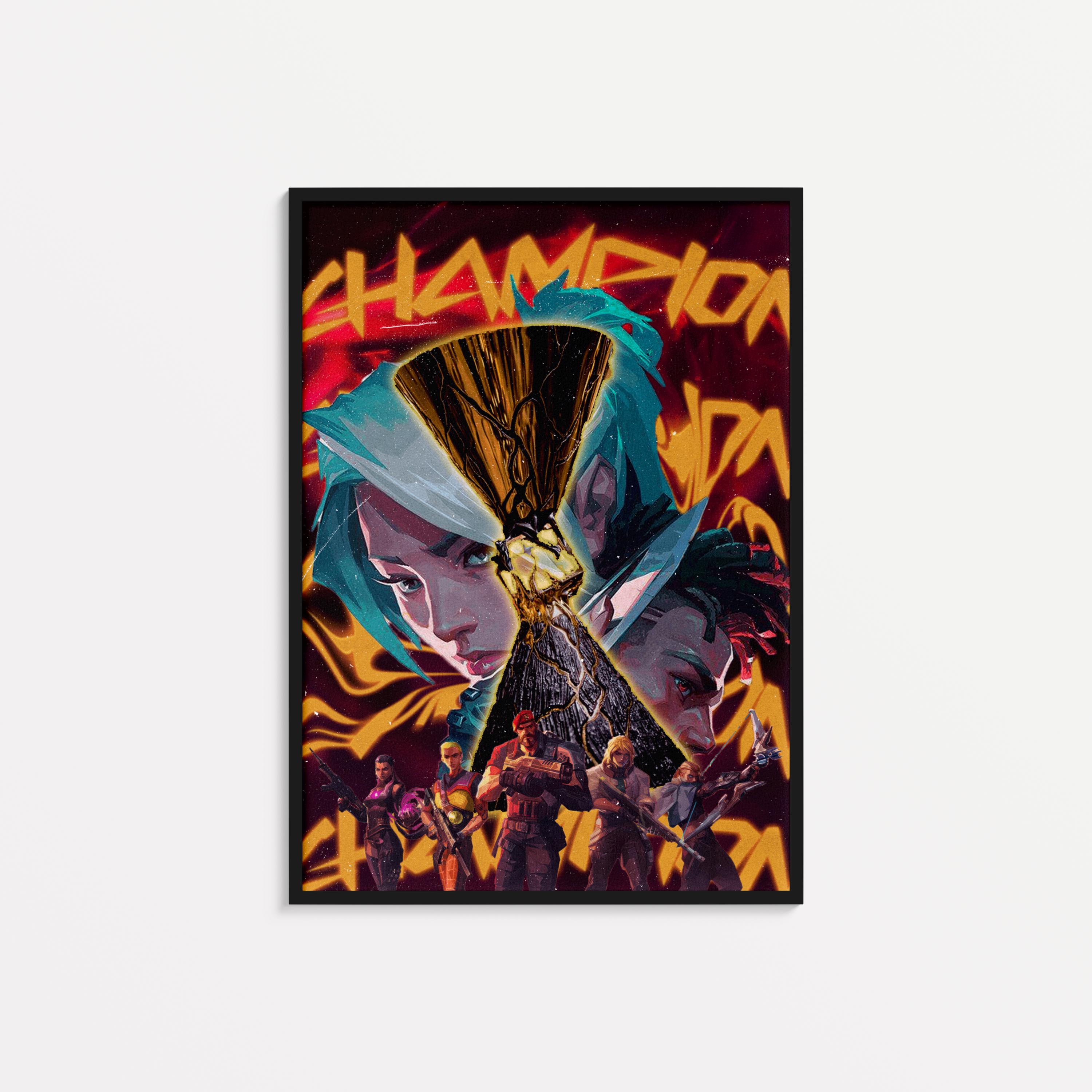 Valorant Campions Poster, Valorant Print, Gaming Poster, Valorant ...