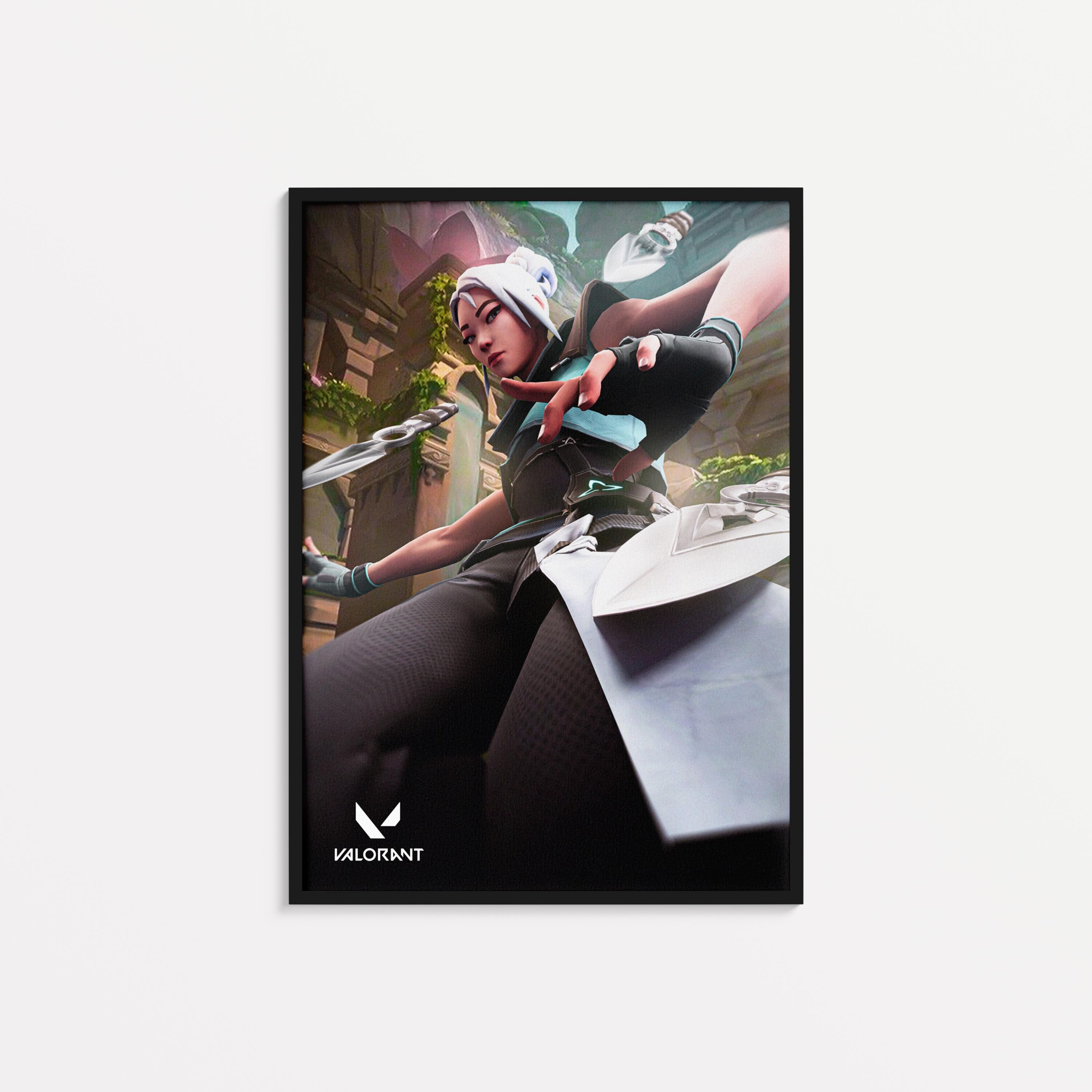 Valorant Jett Poster, Valorant Print, Gaming Poster, Valorant Poster - Etsy