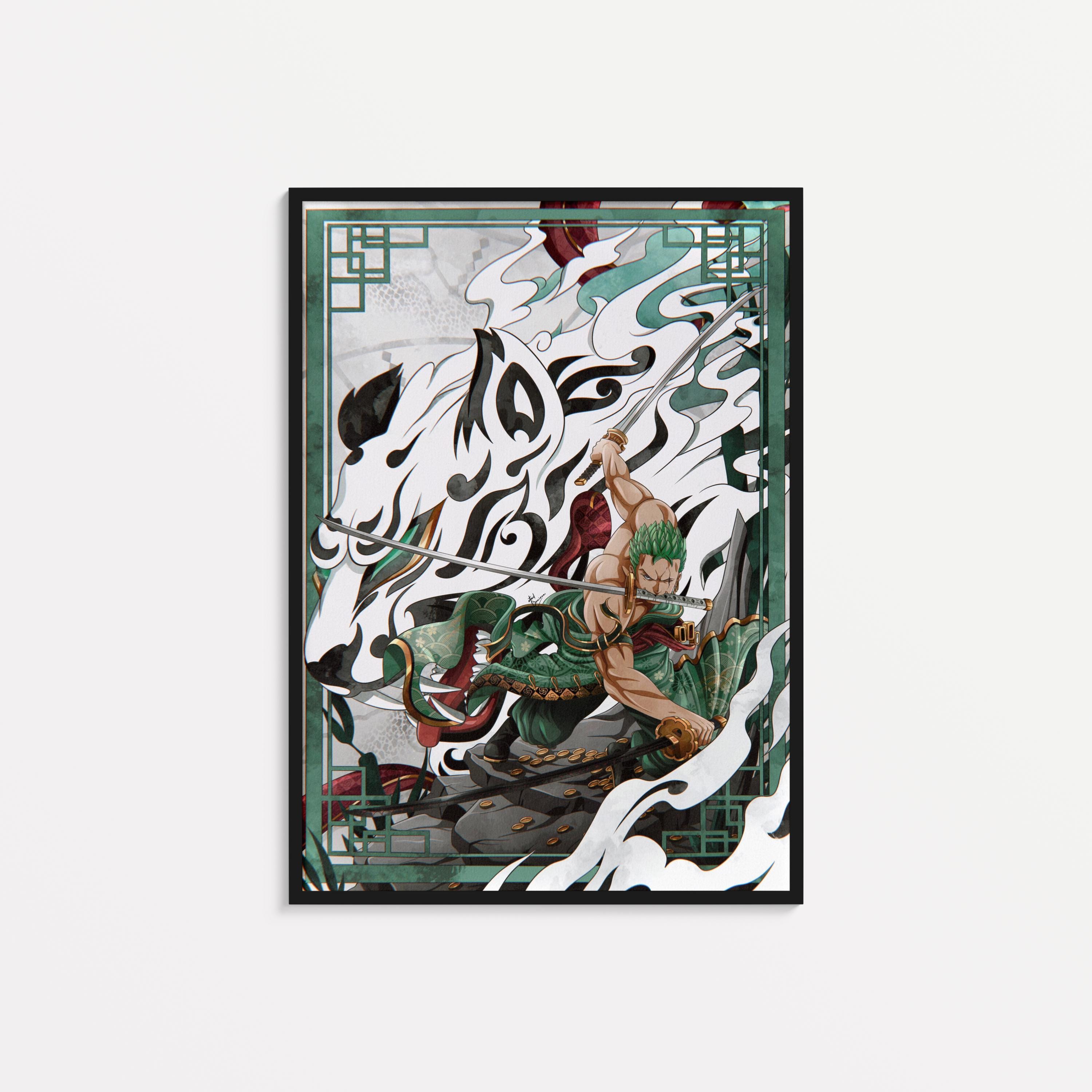 One Piece Poster, Anime Poster, Roronoa Zoro Poster, Manga Poster - Etsy