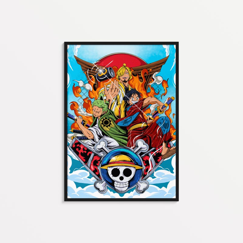 One Piece Posters - Etsy