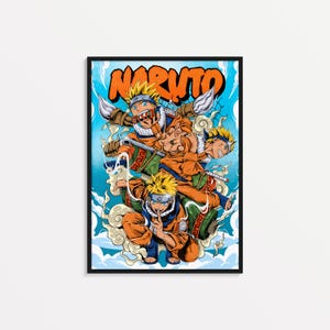 Naruto Poster, Anime Poster, Naruto Print, Manga Poster - Etsy
