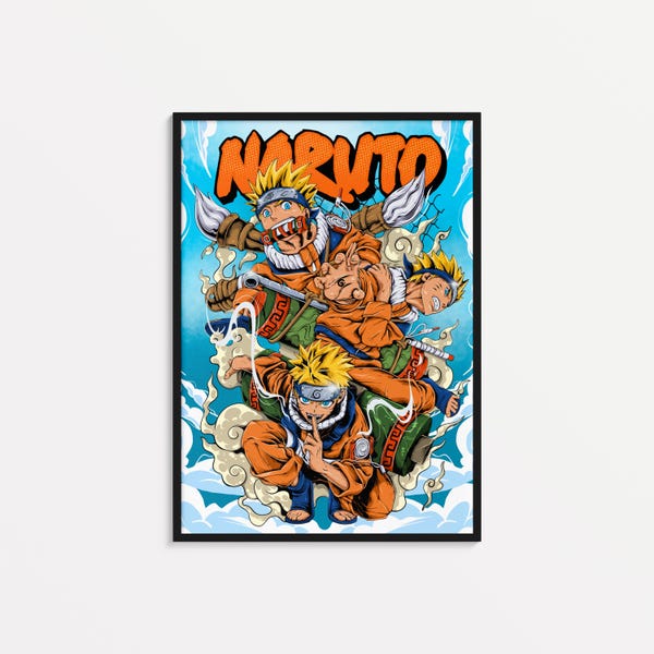 Naruto Poster - Etsy