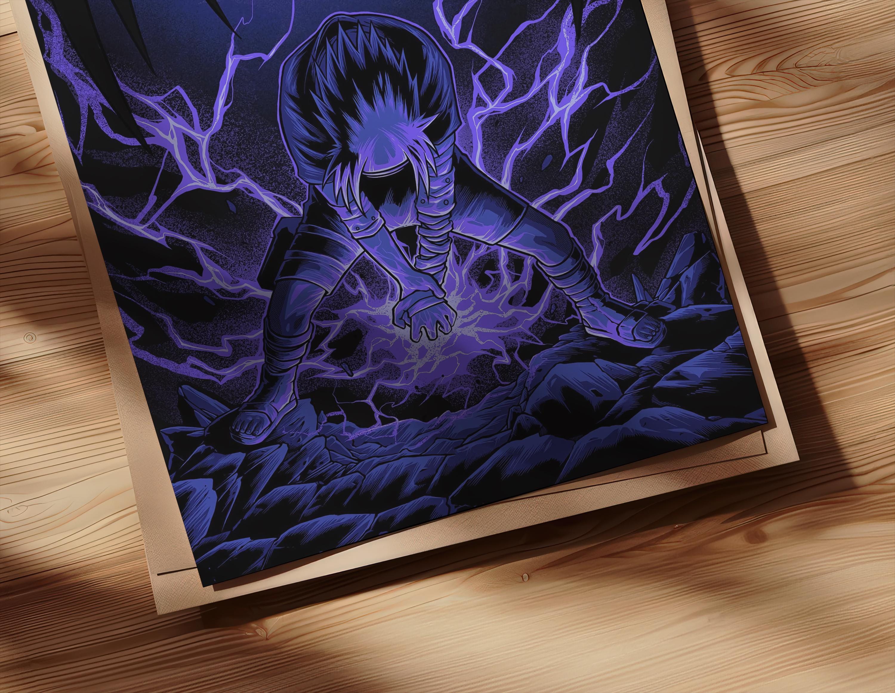 Sasuke Poster, Anime Poster, Naruto Poster, Manga Poster - Etsy