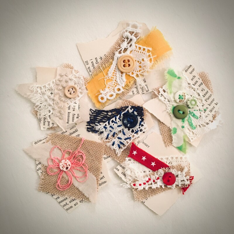 Scrap Fabric Patches - Etsy