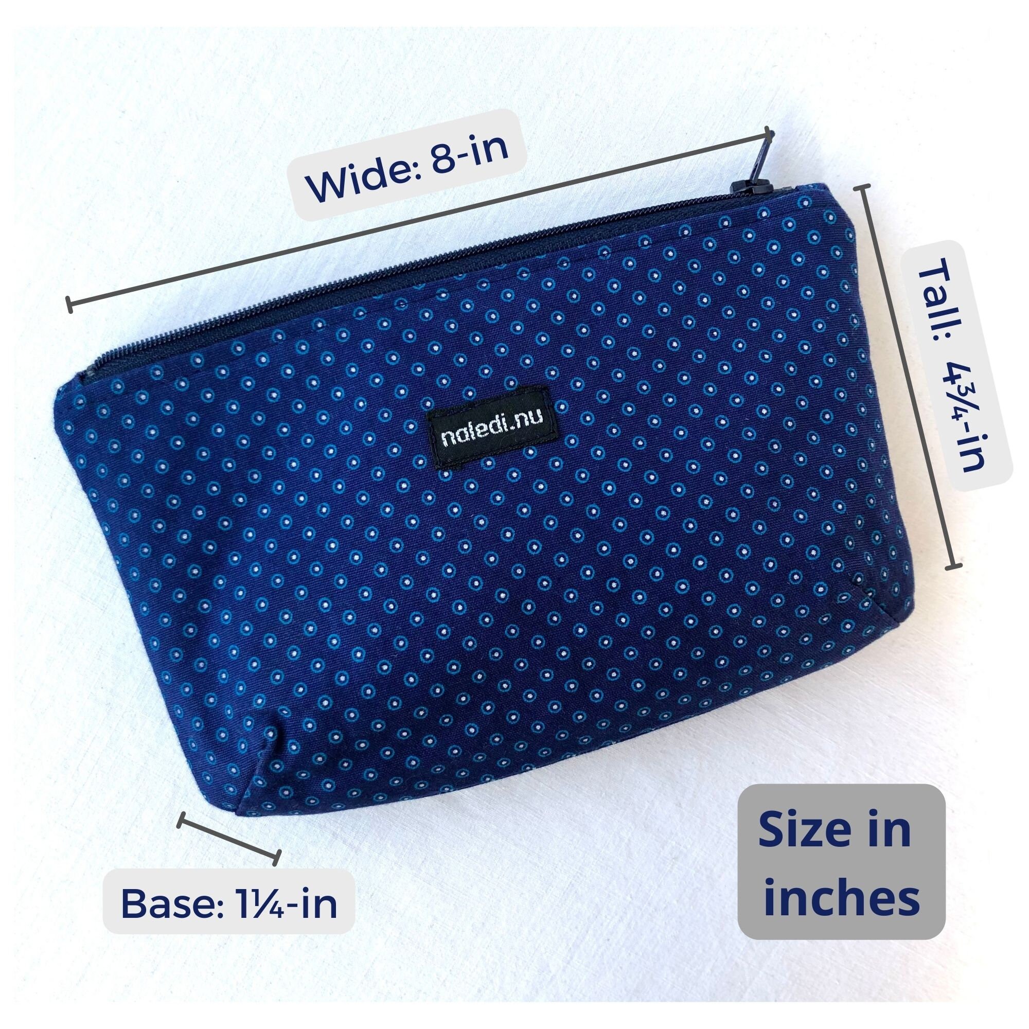 Cotton Fabric Period Pouch, Compact Period Kit, Small Menstruation ...