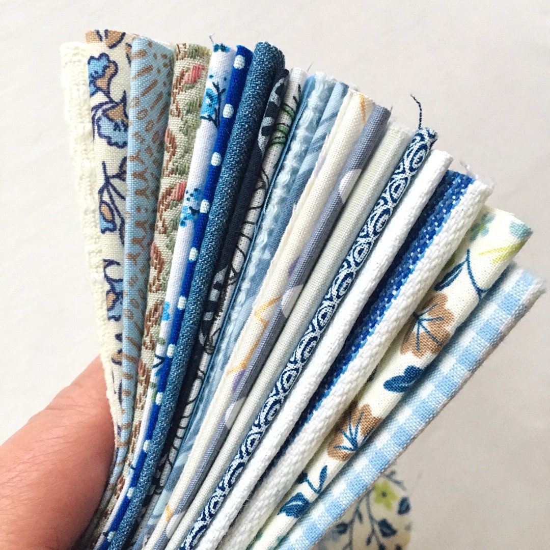 Fabric Scrap Bundle for Crafts, Assorted Fabric Scraps, Beginner Scrap ...